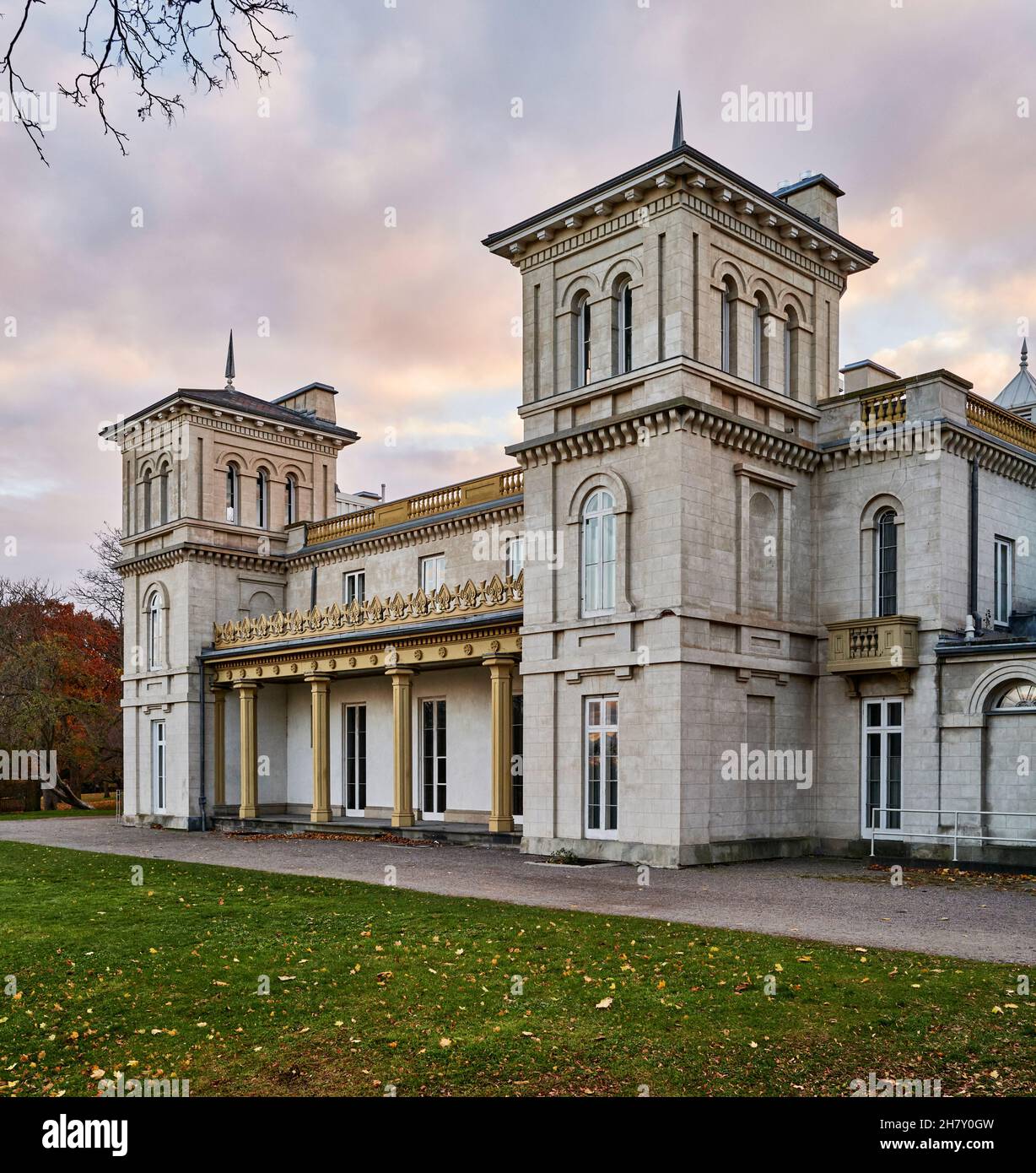 Dundurn Castle. Once home to Sir Allan Napier MacNab, railway magnate ...