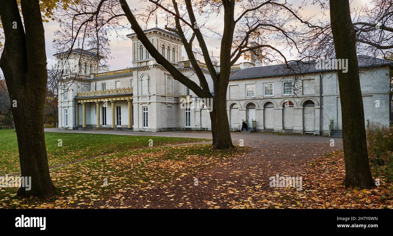 Dundurn Castle. Once home to Sir Allan Napier MacNab, railway magnate ...
