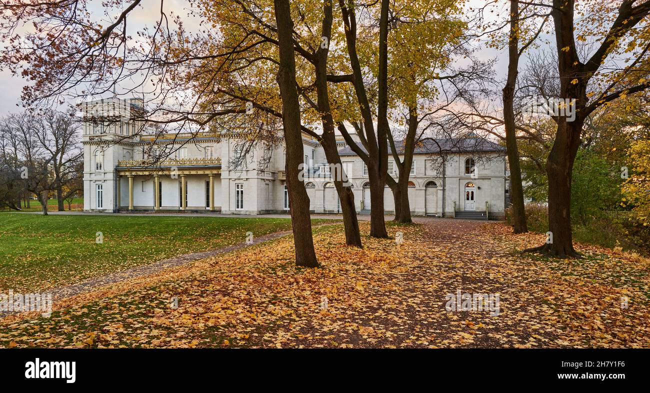 Dundurn Castle. Once home to Sir Allan Napier MacNab, railway magnate ...