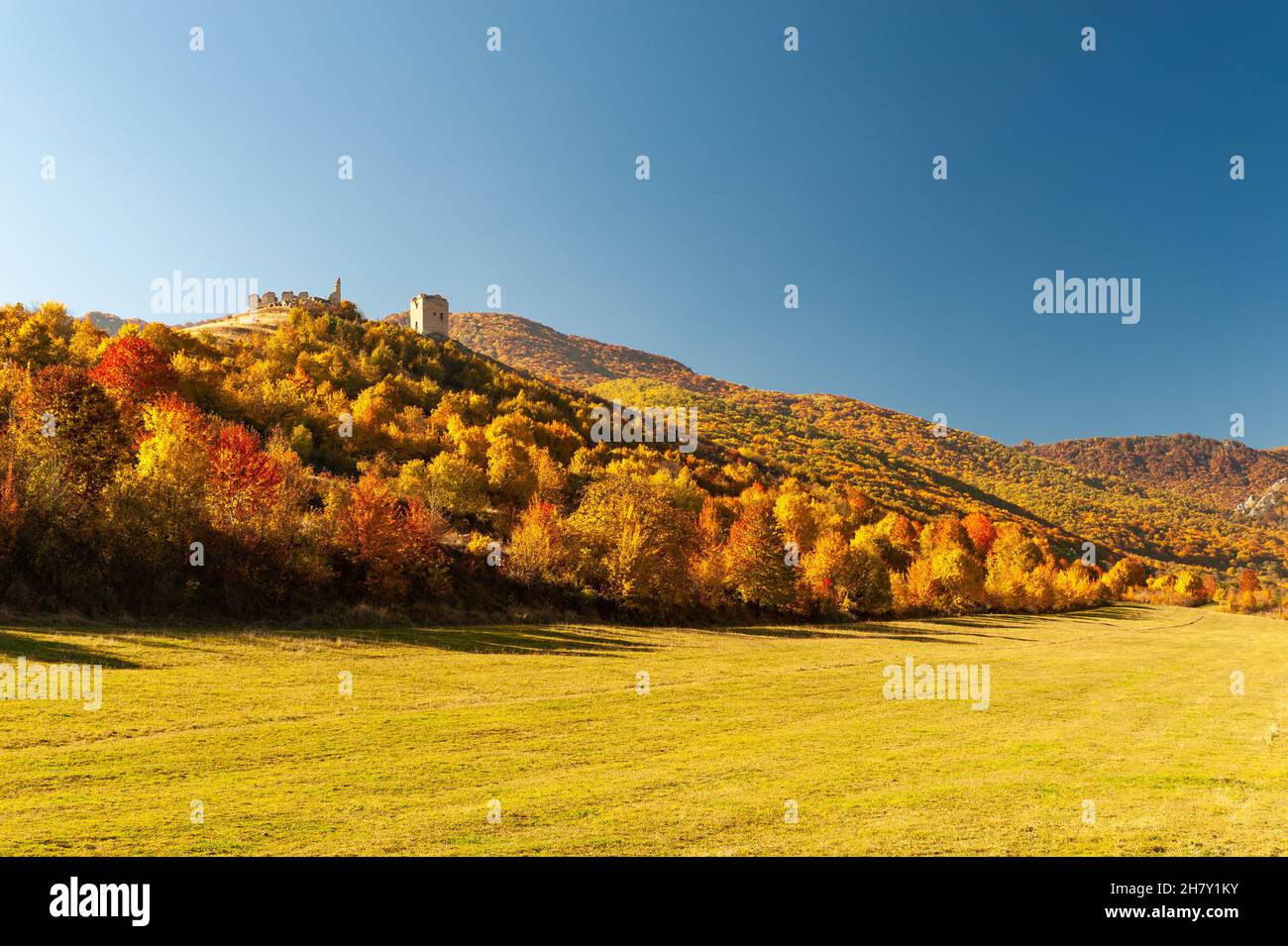 trascaului fortress ruins, near coltesti, romania Stock Photo - Alamy