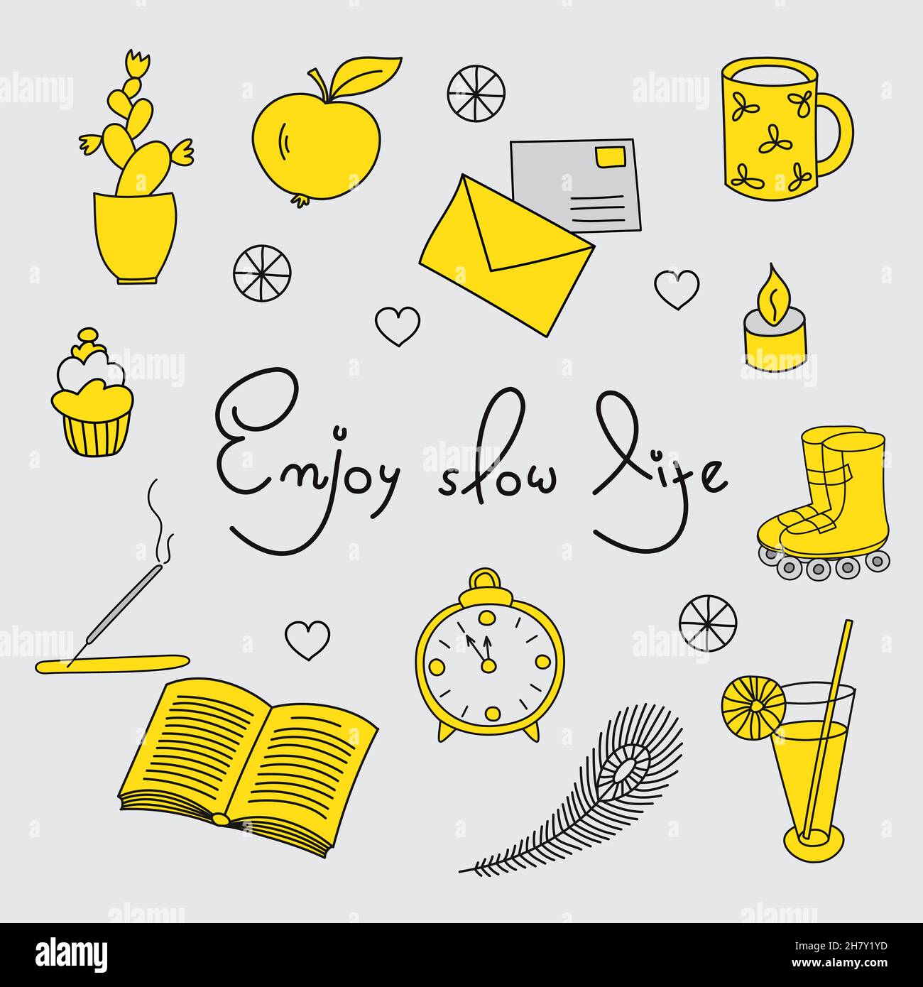 Slow creative Stock Vector Images - Alamy