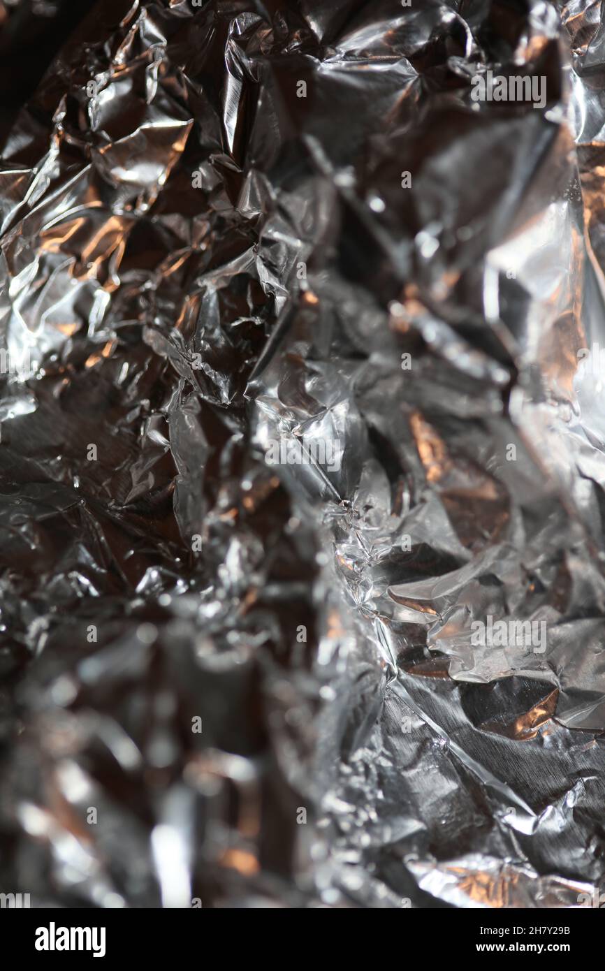 Aluminum paper abstract background close up high quality big size print ...