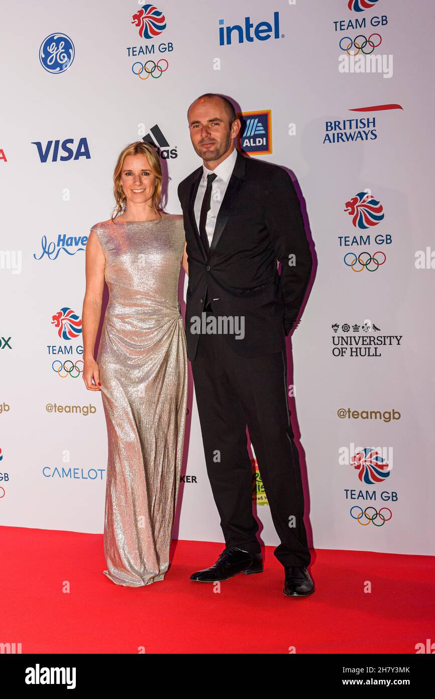 LONDON, UNITED KINGDOM. 25th Nov, 2021. Hannah Mills and Nick Dempsey ...