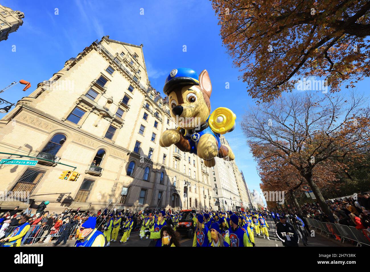 New York, N.Y/USA – 25th Nov. 2021: Nickelodeon’s Paw Patrol's Chase ...