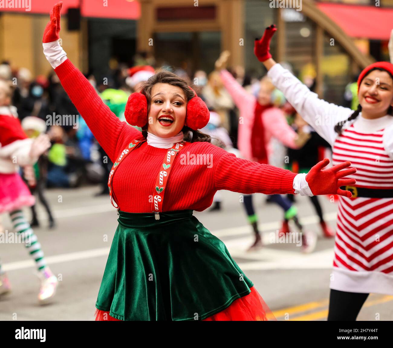 Chicago thanksgiving parade hi-res stock photography and images - Alamy