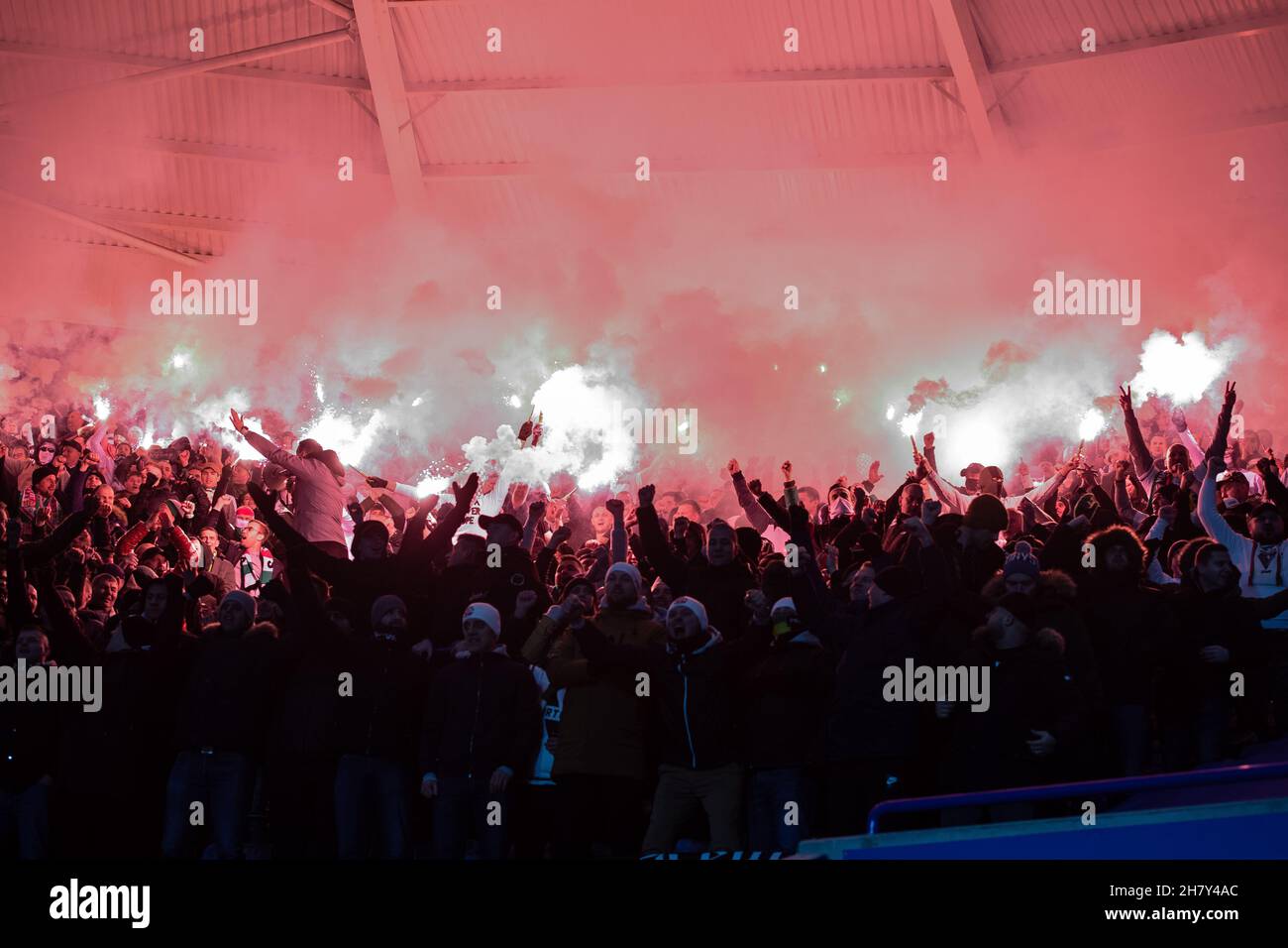 Legia warszawa ultras hi-res stock photography and images - Alamy