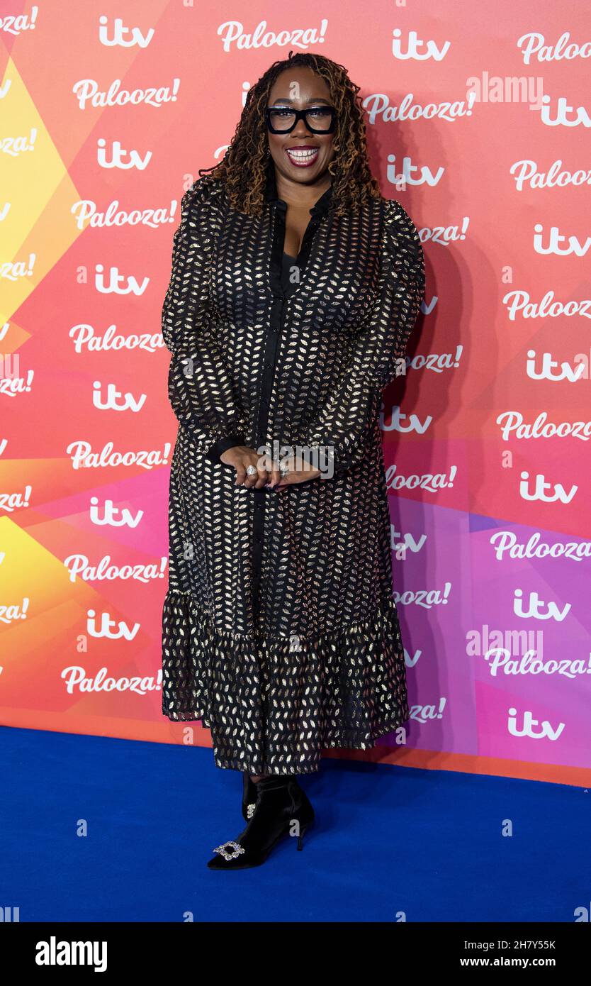 London, UK. 23rd Nov, 2021. Chizzy Akudolu attends the ITV Palooza ...