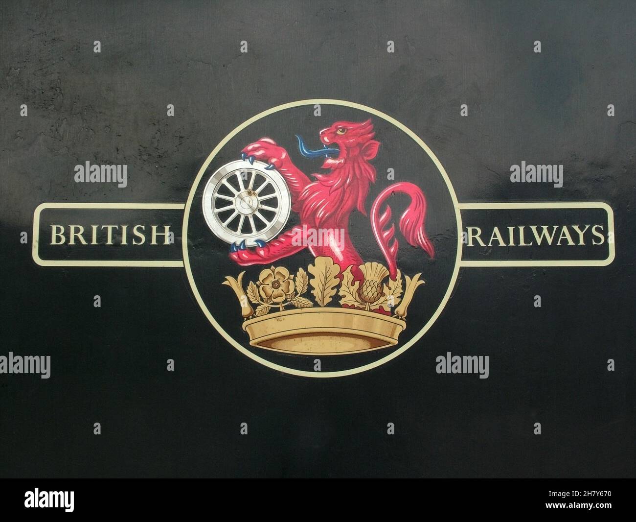Original British Railways Roundel Logo lion crest with Green background ...