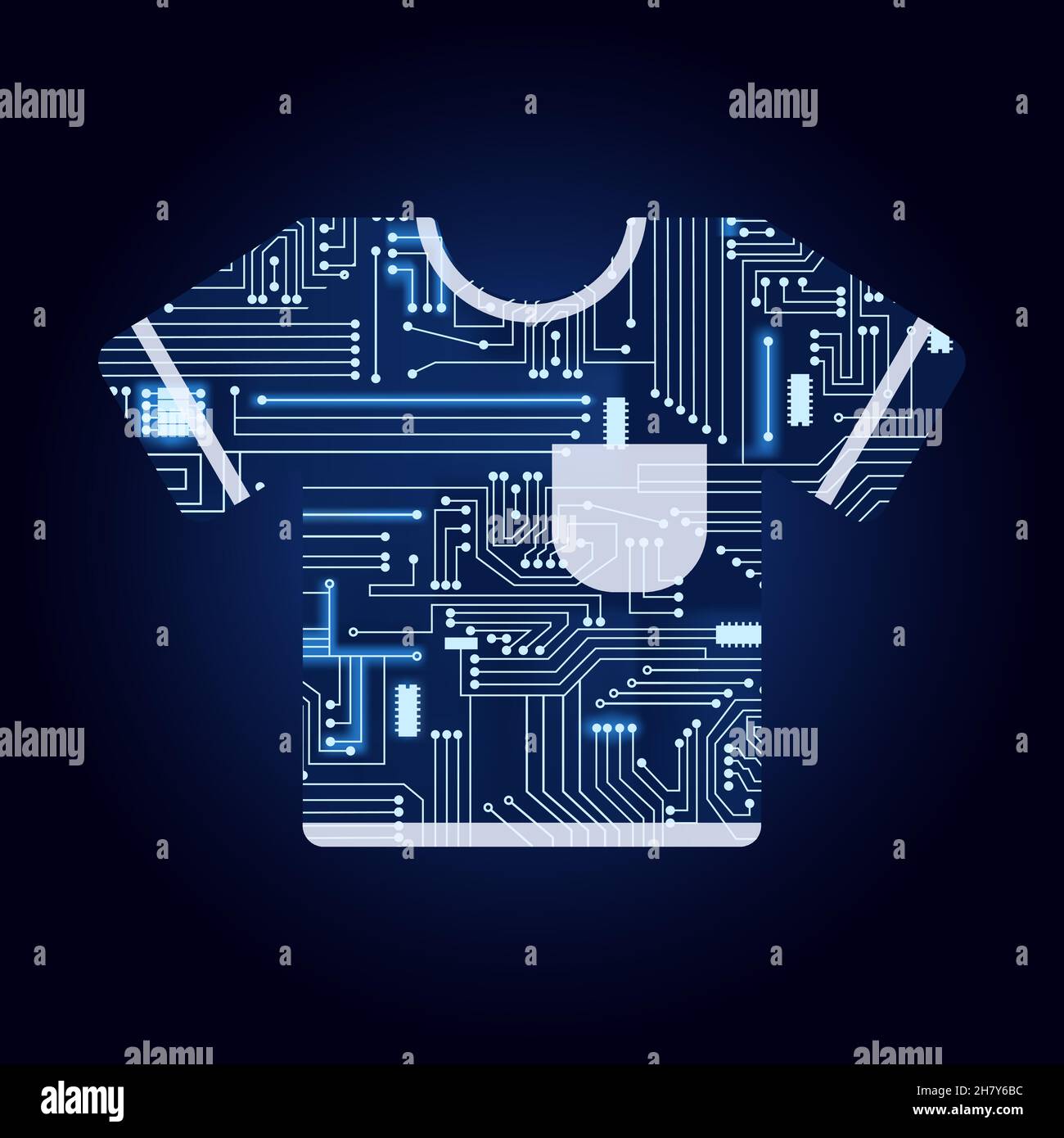 Short chip Stock Vector Images - Alamy