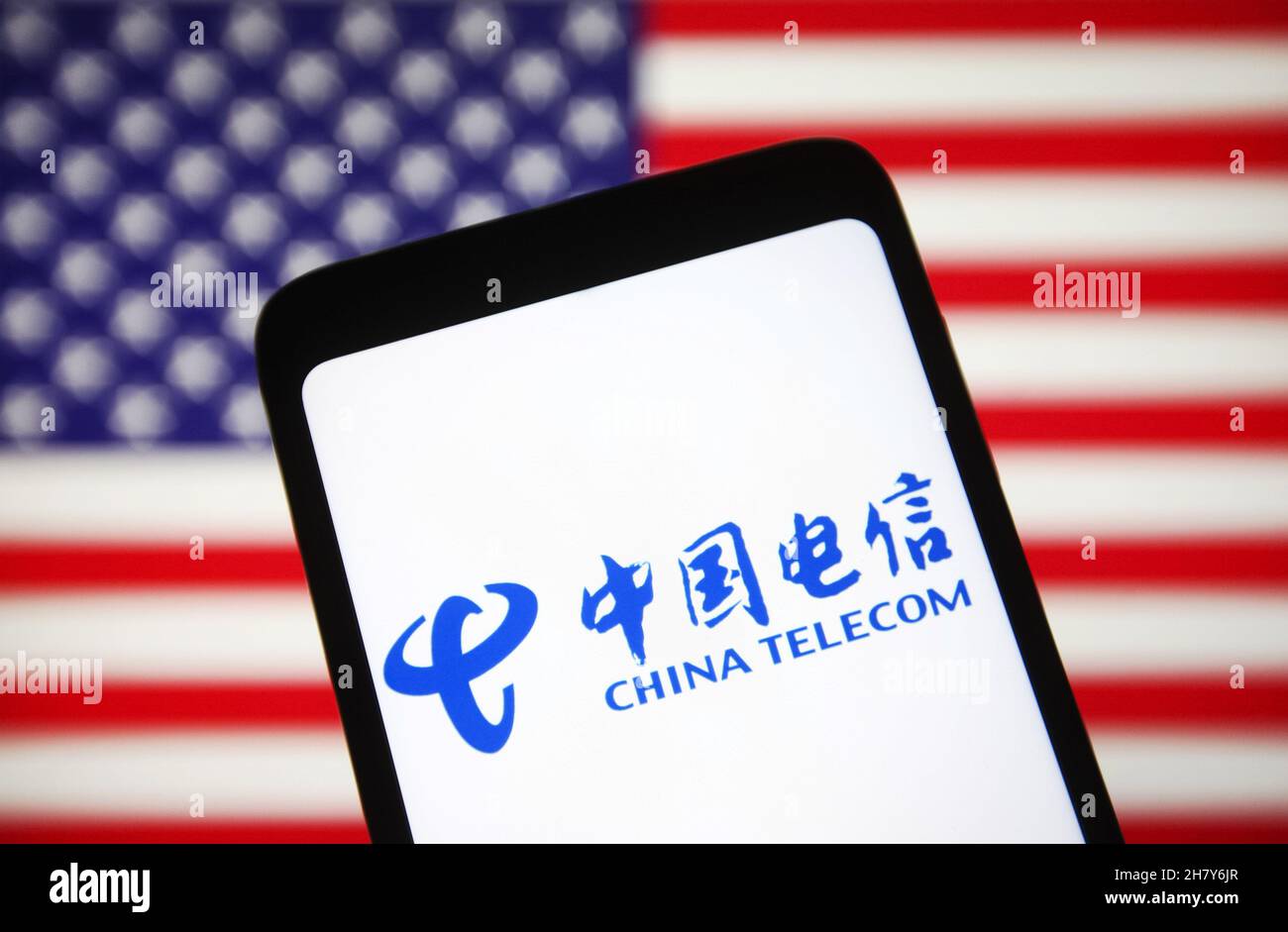 China telecom us hi-res stock photography and images - Alamy