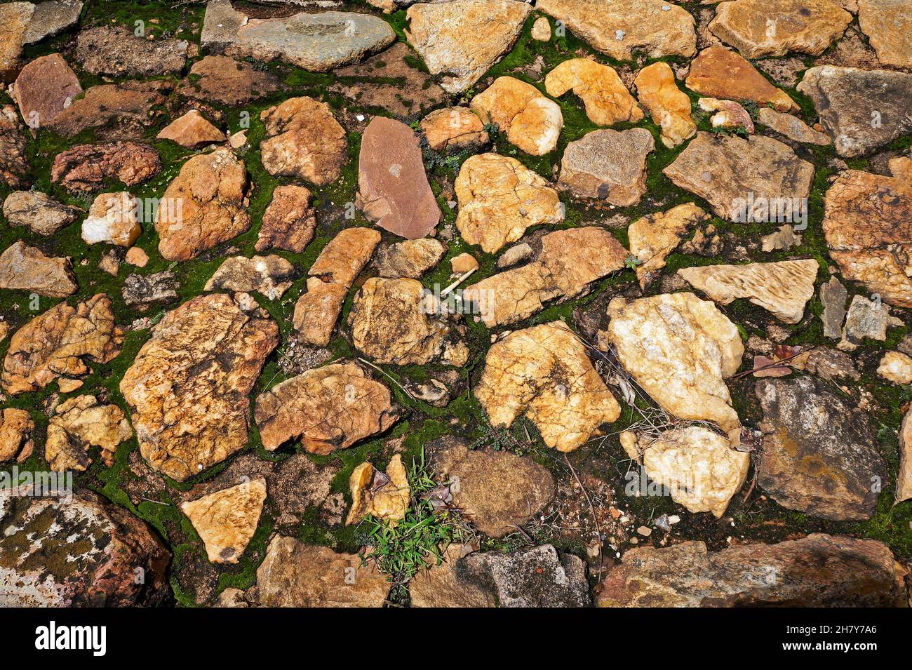 Typical paving stones in Tiradentes, Minas Gerais, Brazil Stock Photo ...
