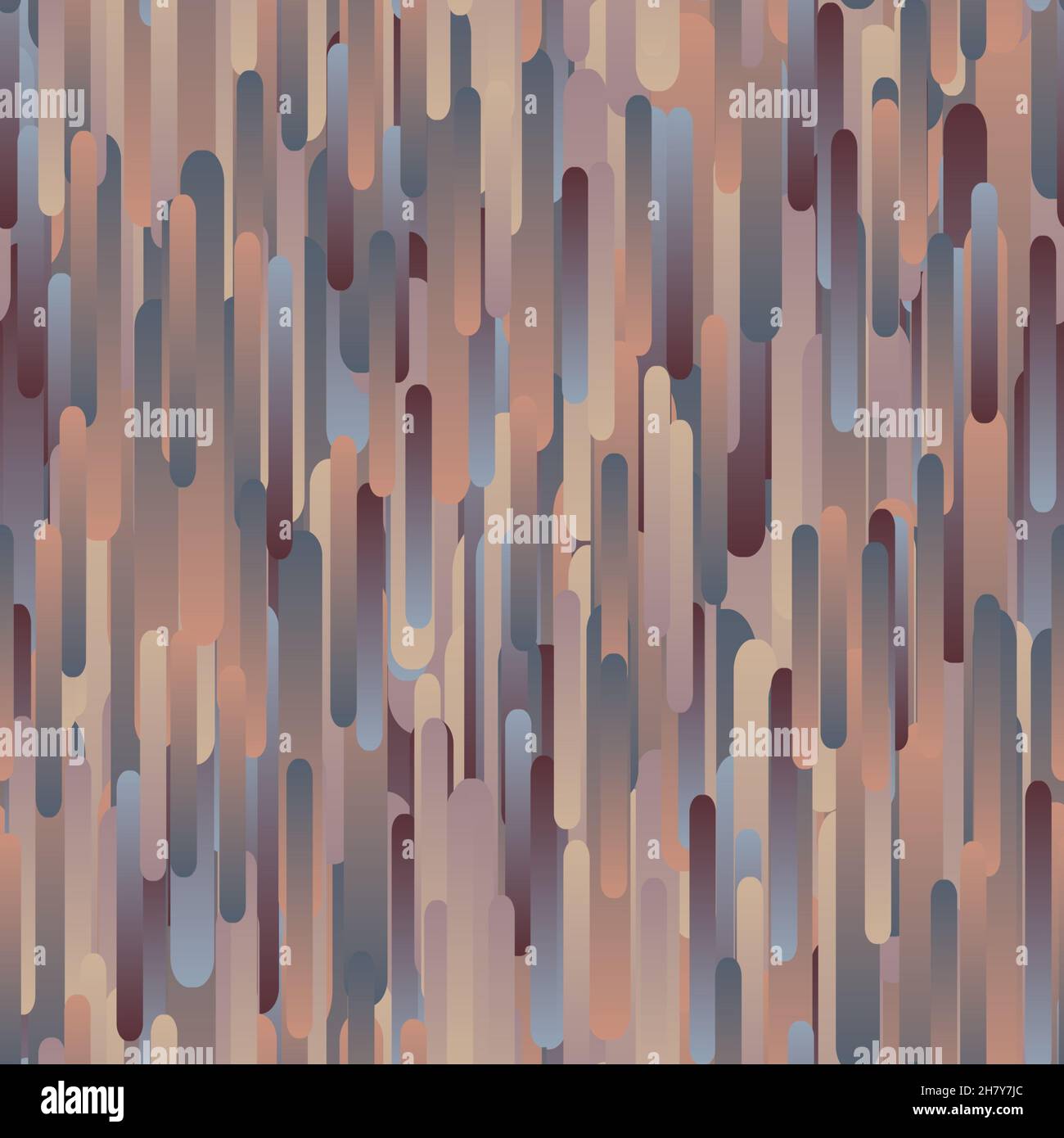 Seamless funky pill shaped gradient lines surface pattern design for ...