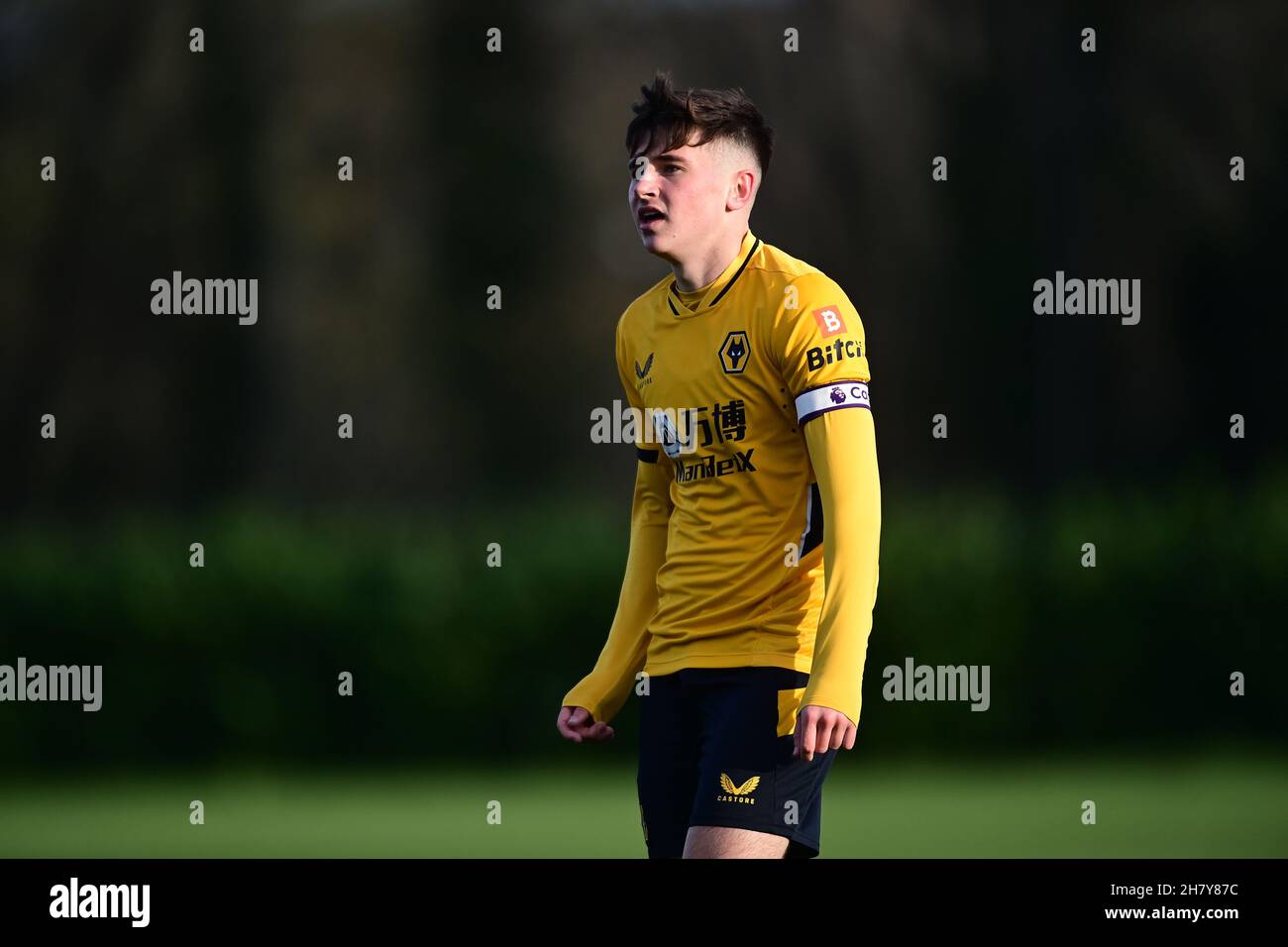 Luke Cundle #10 of Wolverhampton Wanders U23's Stock Photo - Alamy