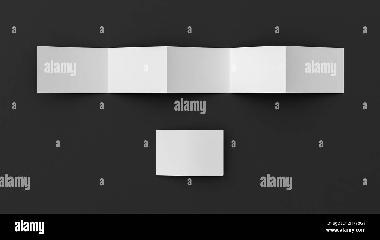 Five fold Black and White Stock Photos & Images - Alamy