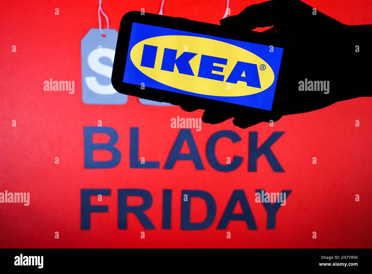 Ikea app on smartphone hi-res stock photography and images - Alamy