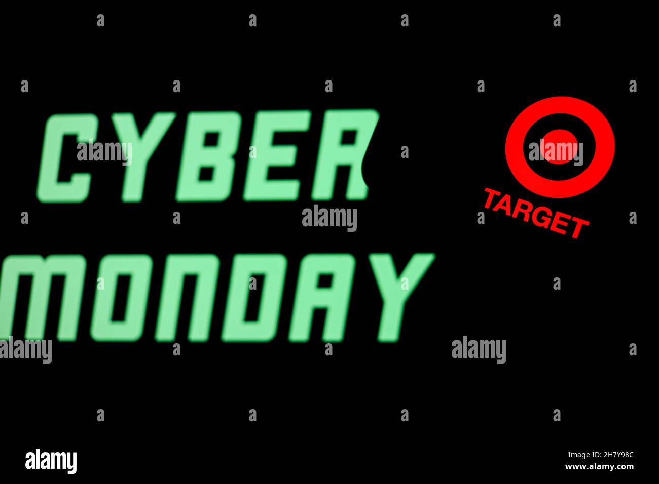 Target logo seen displayed on a smartphone Stock Photo - Alamy