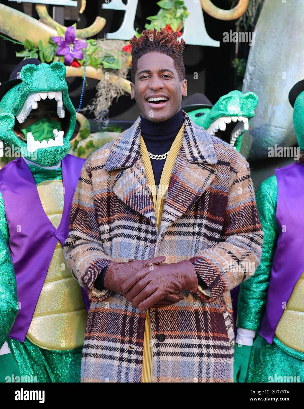 Central Park West New York Usa November 25 2021 Jon Batiste