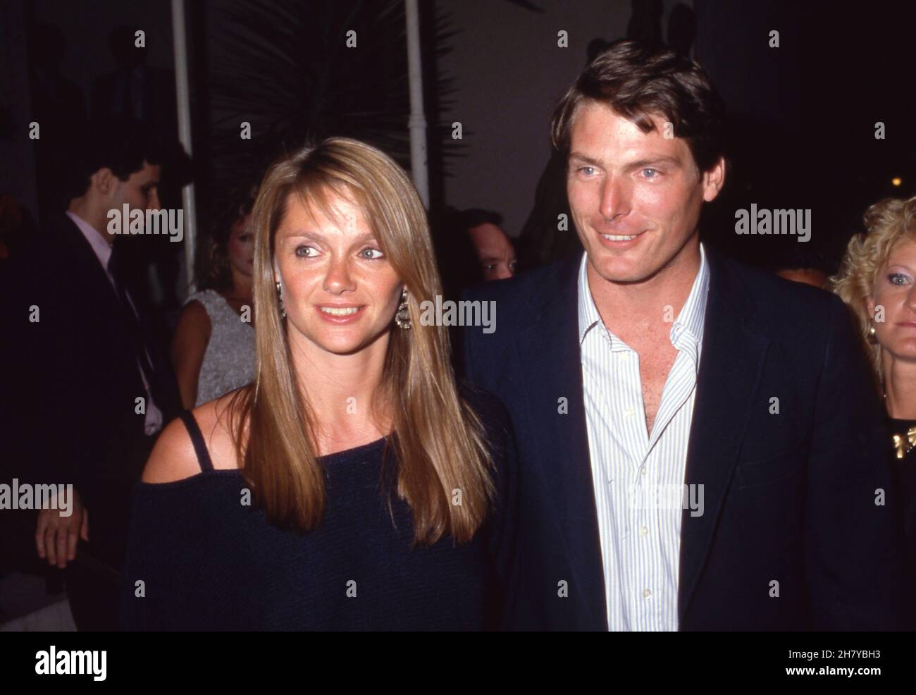 Christopher Reeve and Gae Exton Circa 1980's Credit: Ralph Dominguez ...