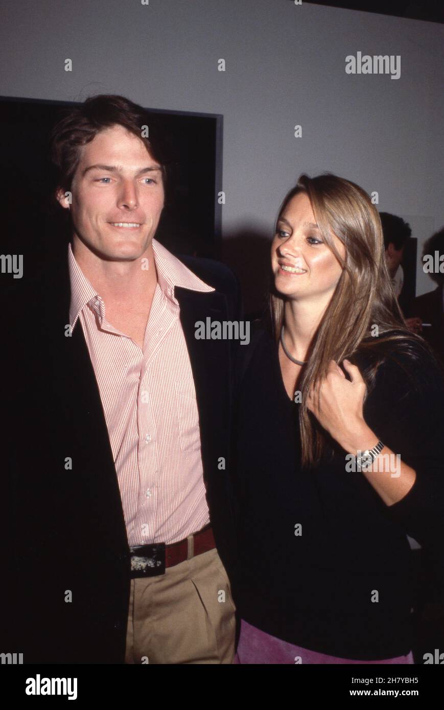 Christopher Reeve and Gae Exton Circa 1980's Credit: Ralph Dominguez ...
