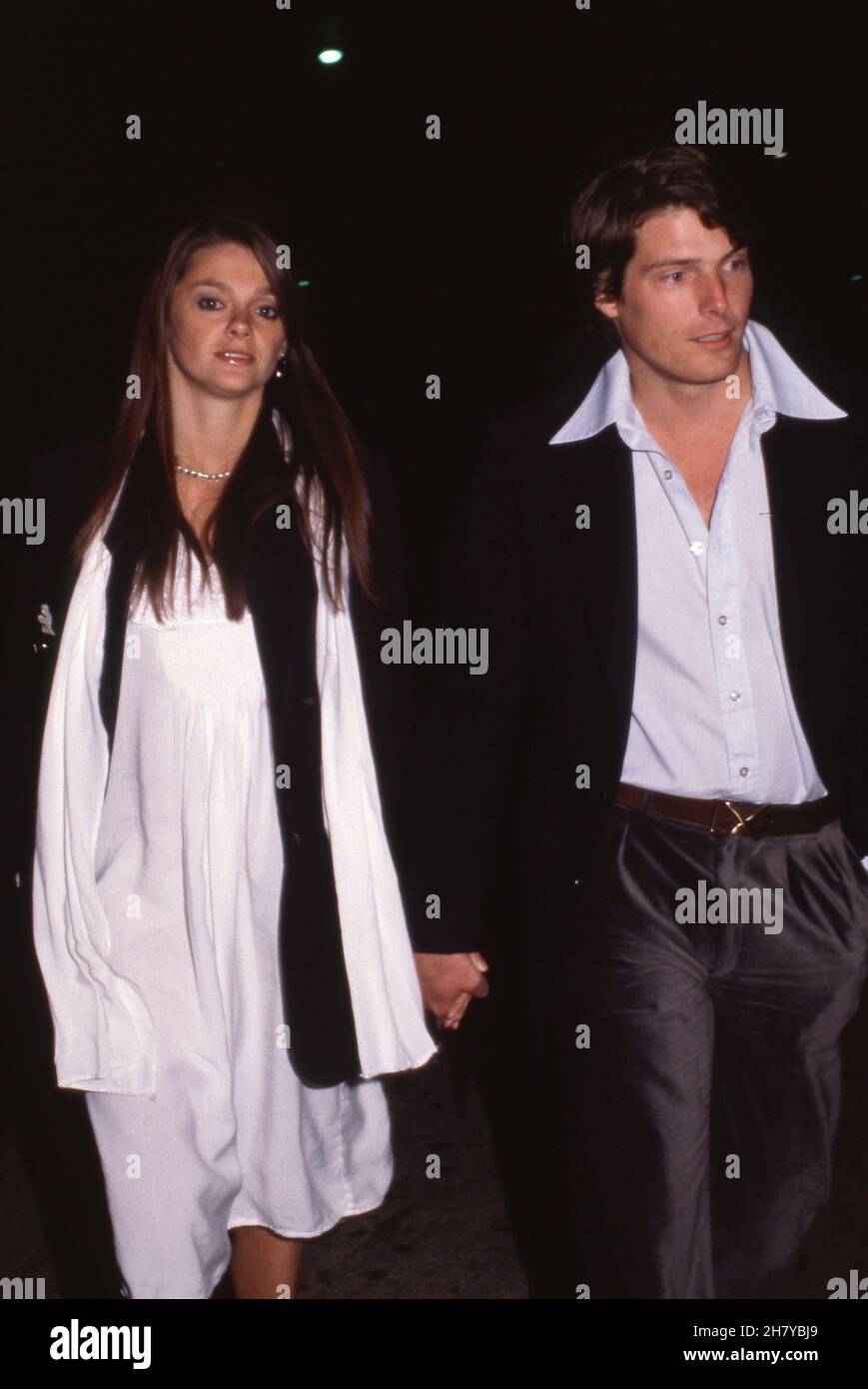 Christopher Reeve and Gae Exton Circa 1980's Credit: Ralph Dominguez ...