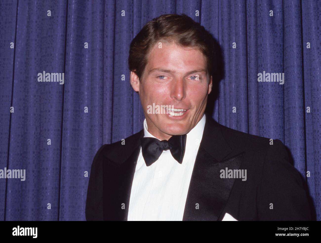 Christopher Reeve at "Stars Salute US Olympic Team" - January 29, 1984 ...