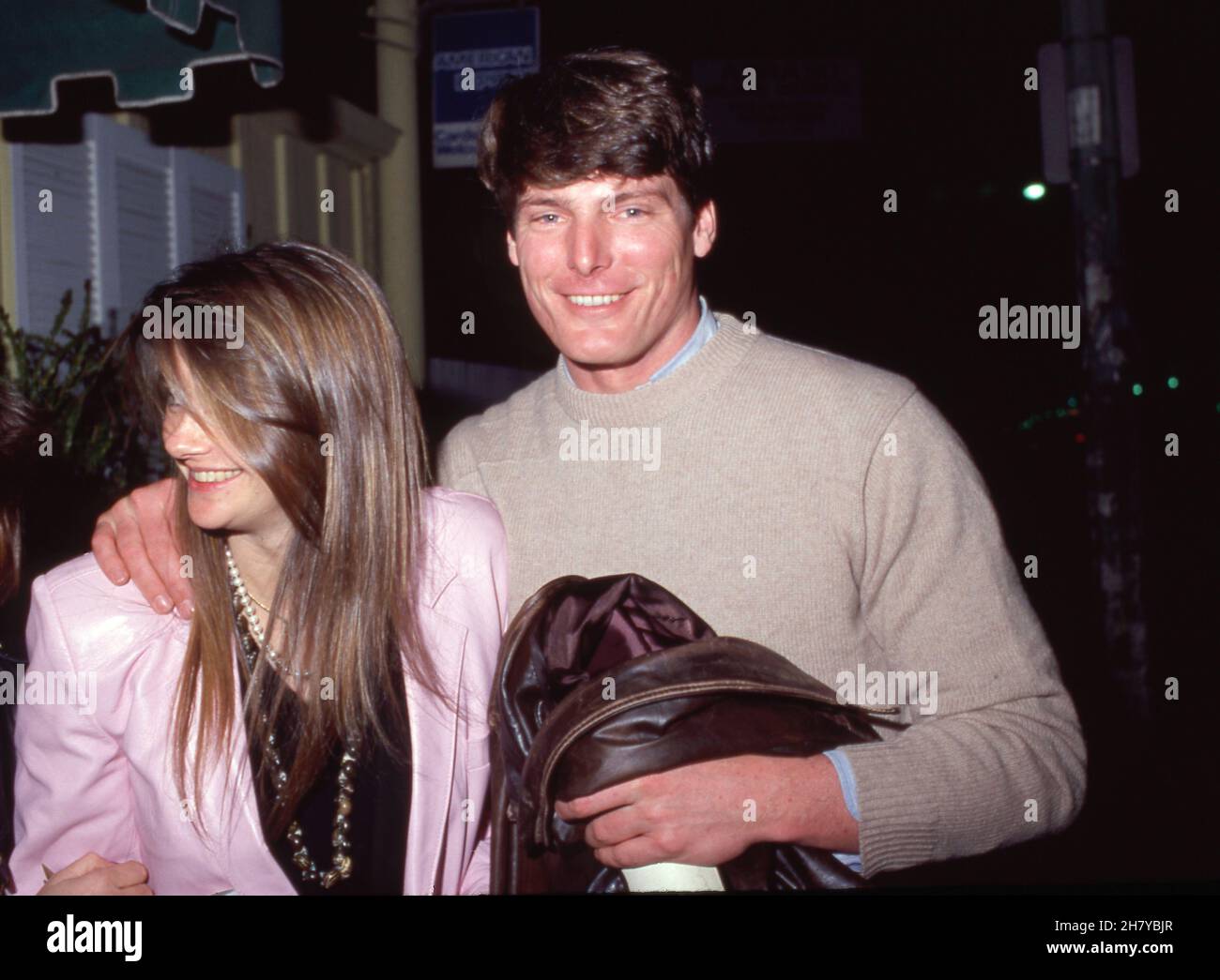 Christopher Reeve and Gae Exton Circa 1980's Credit: Ralph Dominguez ...