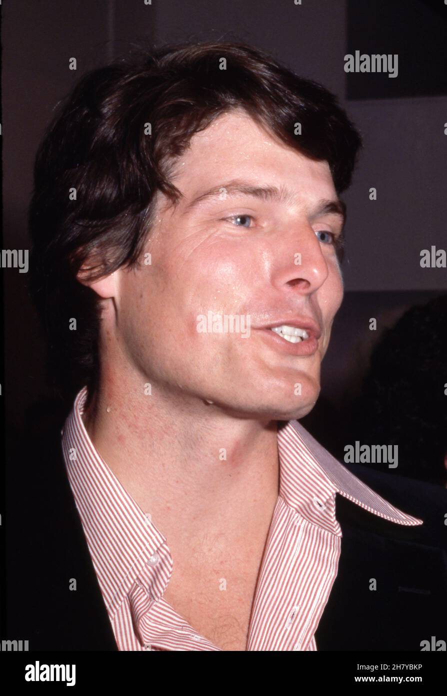 Christopher Reeve Circa 1980's Credit: Ralph Dominguez/MediaPunch Stock ...