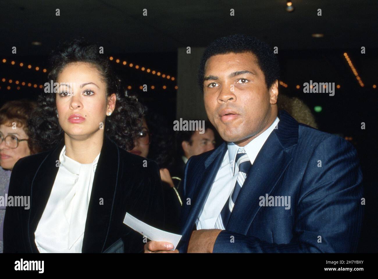 Muhammad Ali and wife Veronica Ali Circa 1980's. Credit: Ralph ...