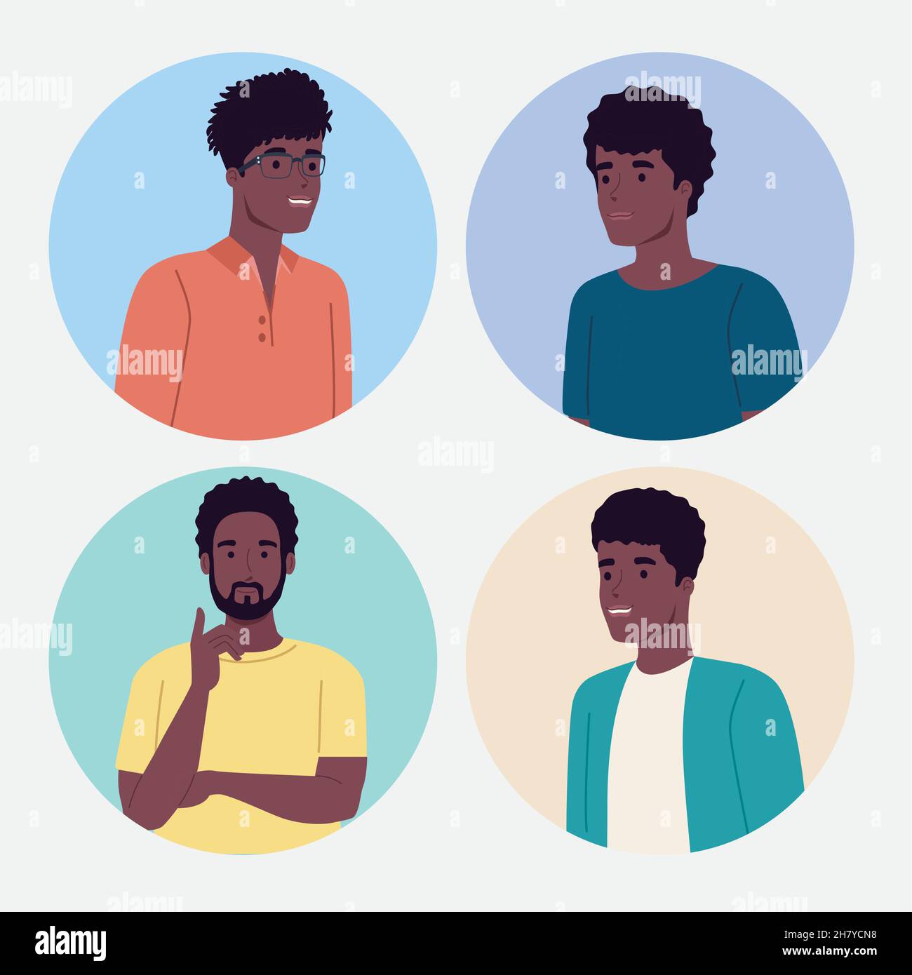 pictures of men african american Stock Vector Image & Art - Alamy