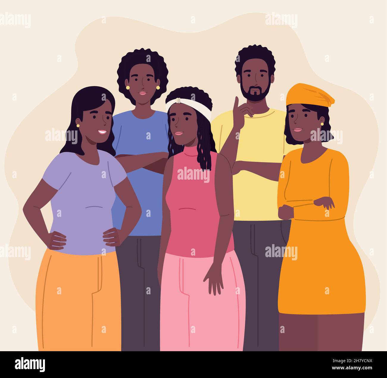 persons african american Stock Vector Image & Art - Alamy