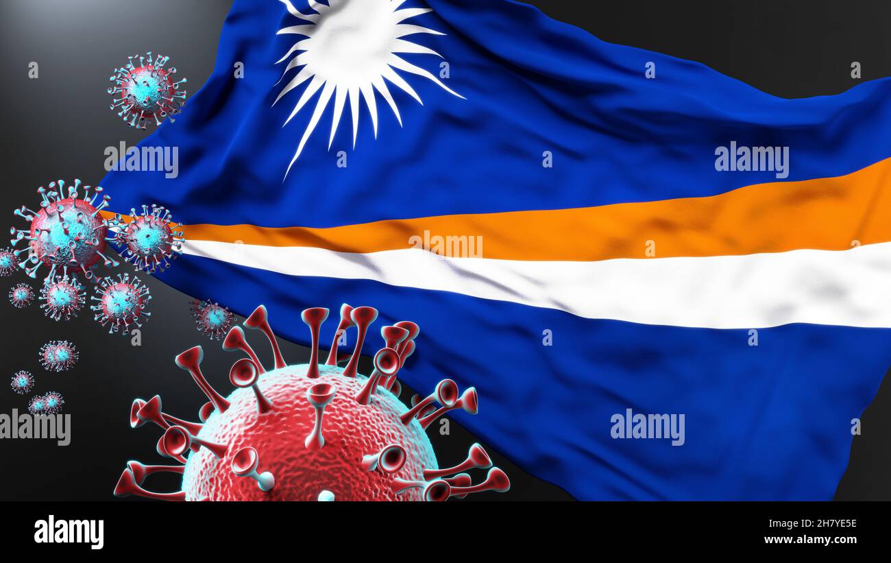 Marshall Islands and the covid pandemic - corona virus attacking ...