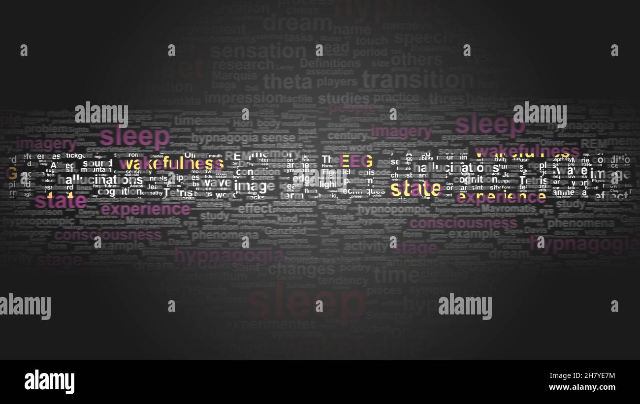 Hypnagogic hallucinations hi-res stock photography and images - Alamy