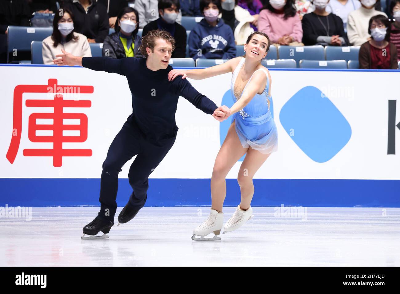 Tokyo, Japan. 13th Nov, 2021. Evelyn Walsh & Trennt Michaud (CAN ...