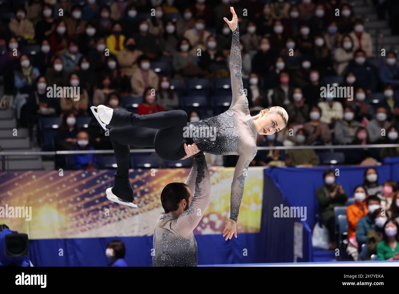 Tokyo, Japan. 13th Nov, 2021. Ashley Cain-Gribble & Timothy Leduc (USA ...