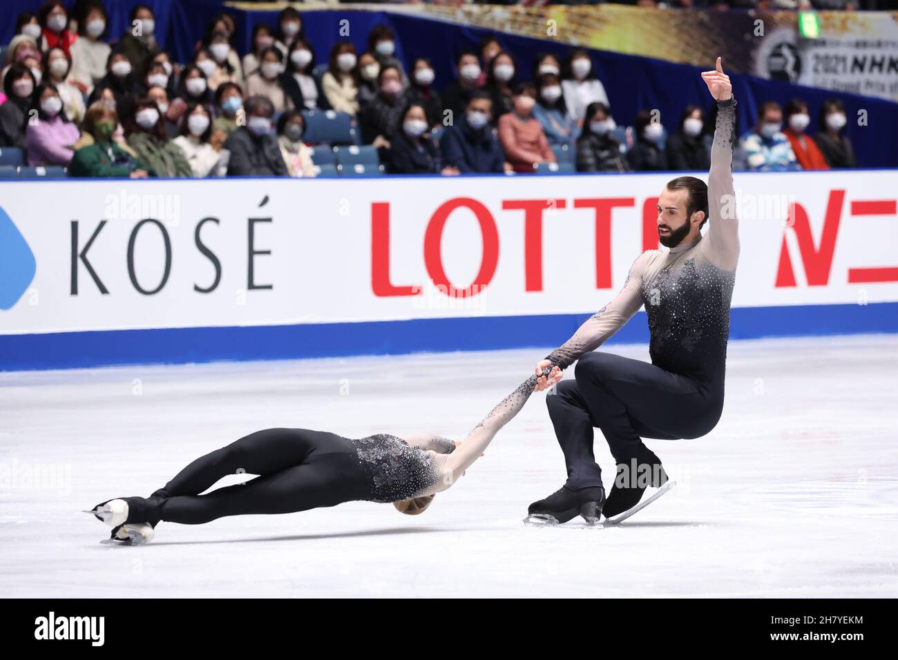 Tokyo, Japan. 13th Nov, 2021. Ashley Cain-Gribble & Timothy Leduc (USA ...