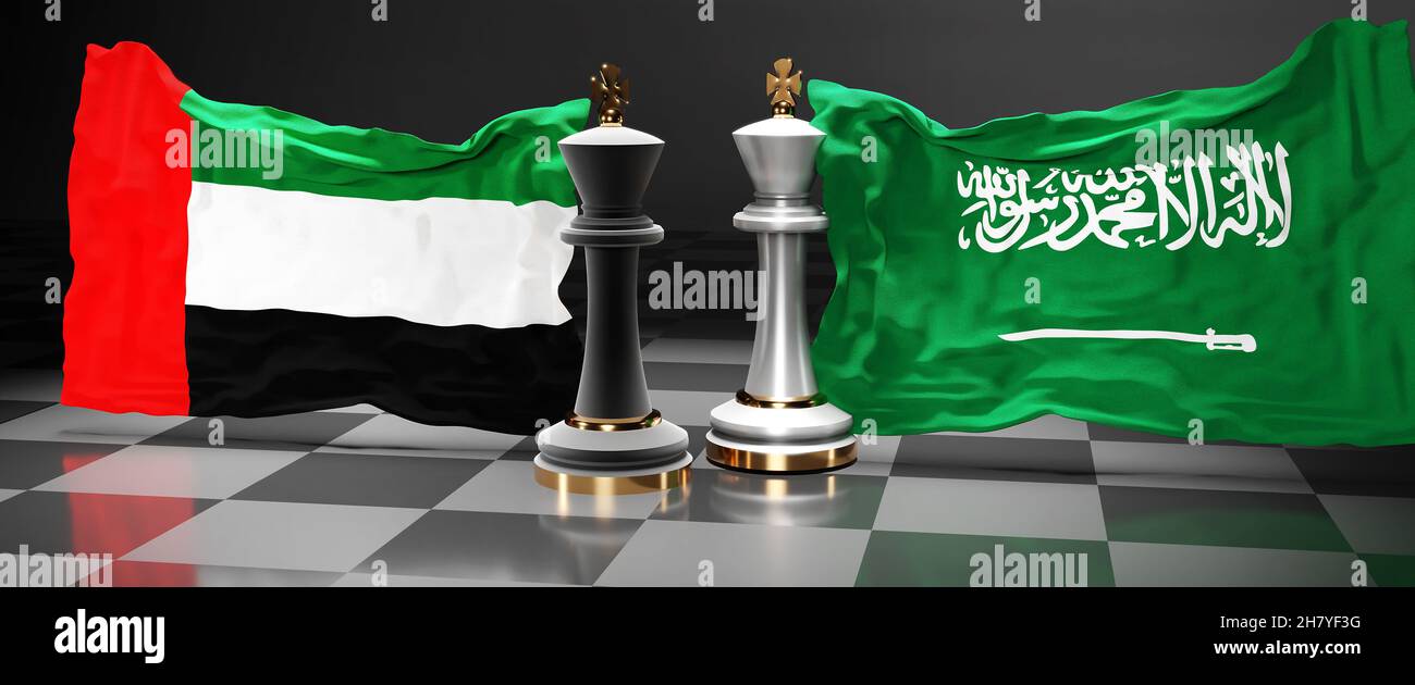 United arab emirates saudi arabia summit hi-res stock photography and ...