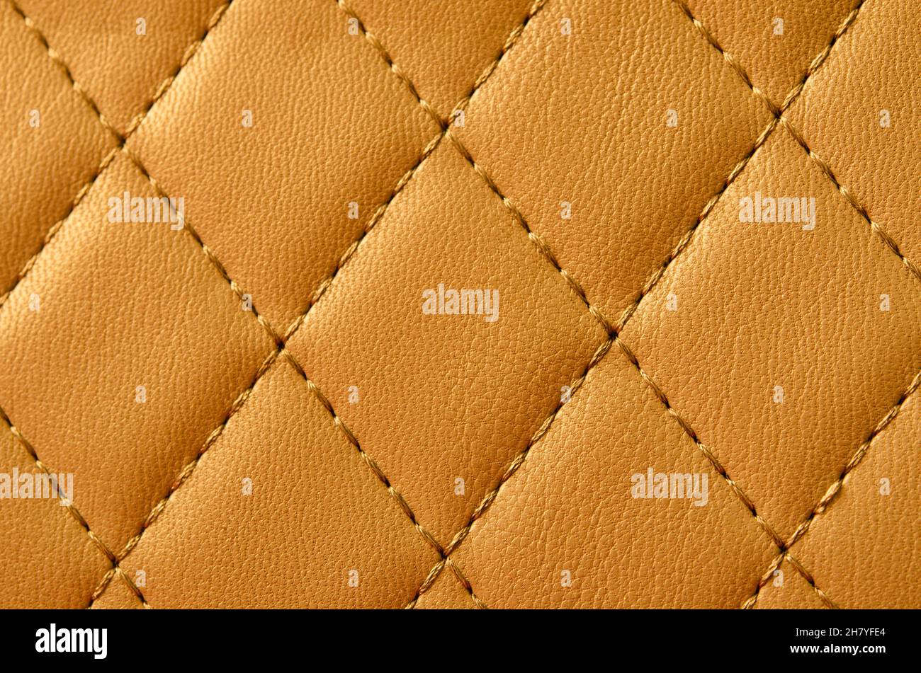 Texture of yellow leather as background, closeup Stock Photo - Alamy