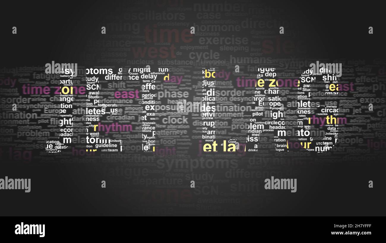 Jet lag - essential subjects and terms related to Jet lag arranged by ...