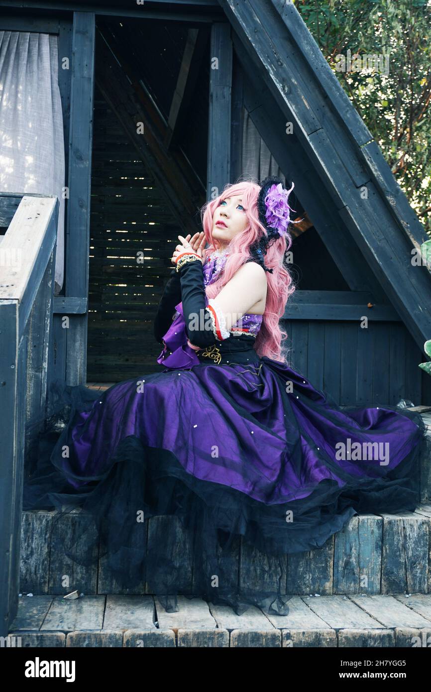 Cosplay in Vietnam by Vietnamese cosplayer Stock Photo - Alamy