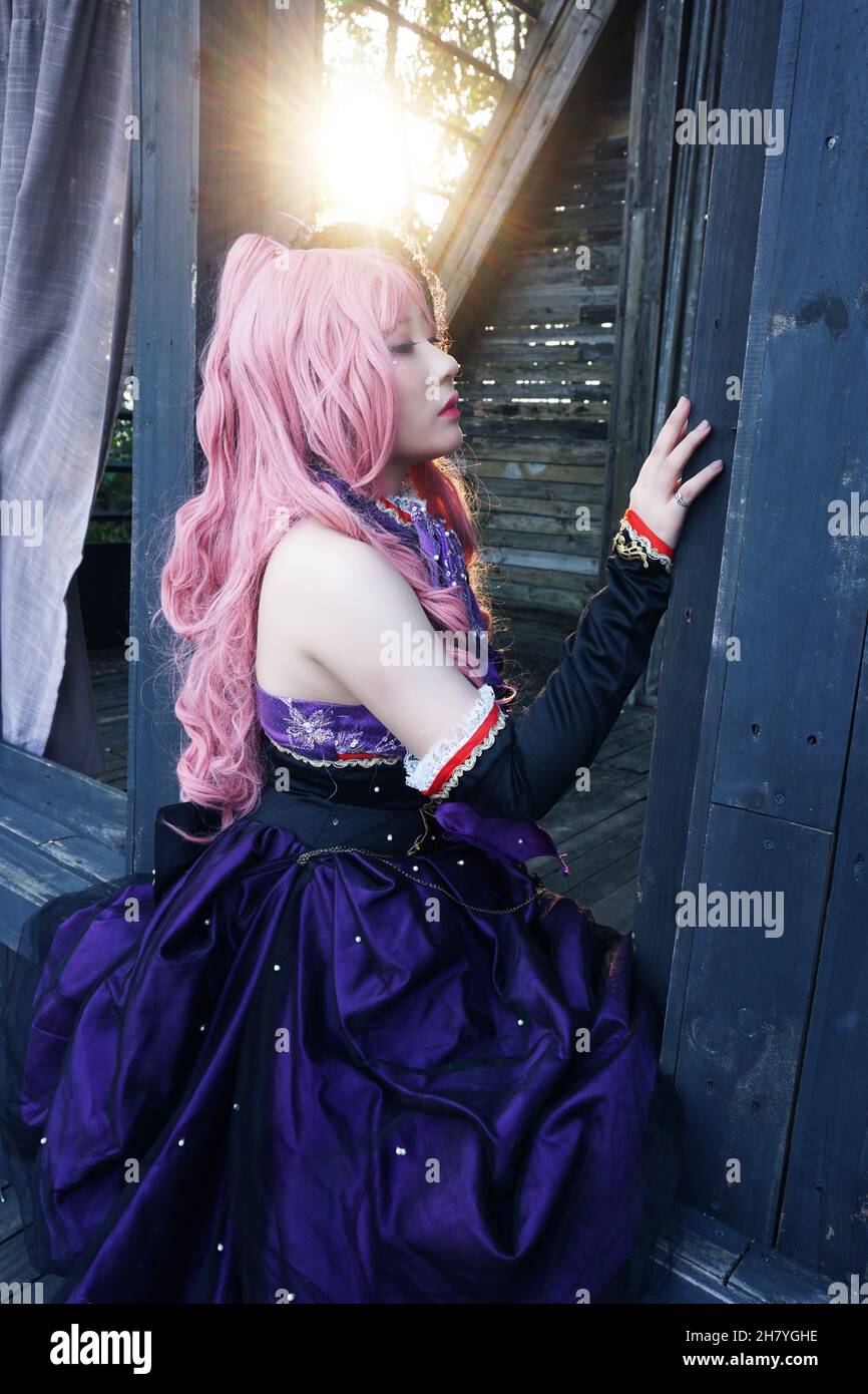 Cosplay in Vietnam by Vietnamese cosplayer Stock Photo - Alamy