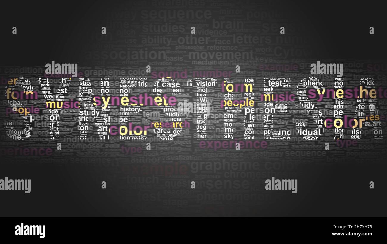 Synesthesia color hi-res stock photography and images - Alamy