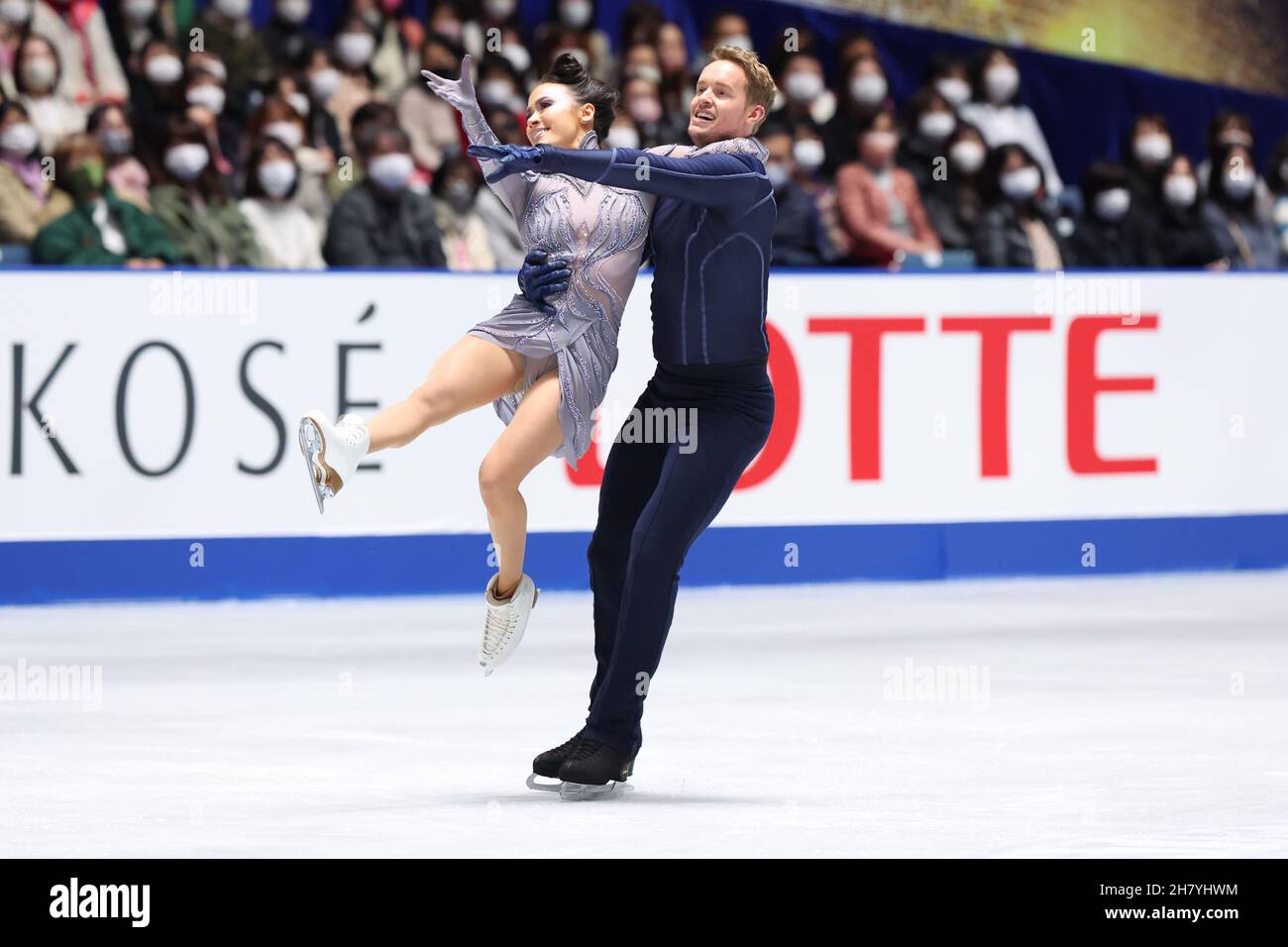 Tokyo, Japan. 13th Nov, 2021. Madison Chock & Evan Bates (USA) Figure ...