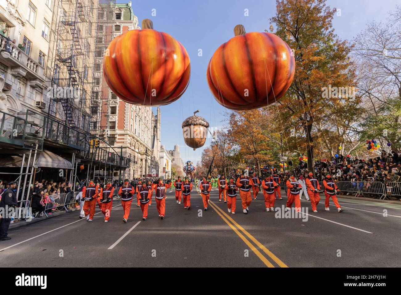 New York, New York, USA. 25th Nov, 2021. Atmosphere during 95th Macy's ...