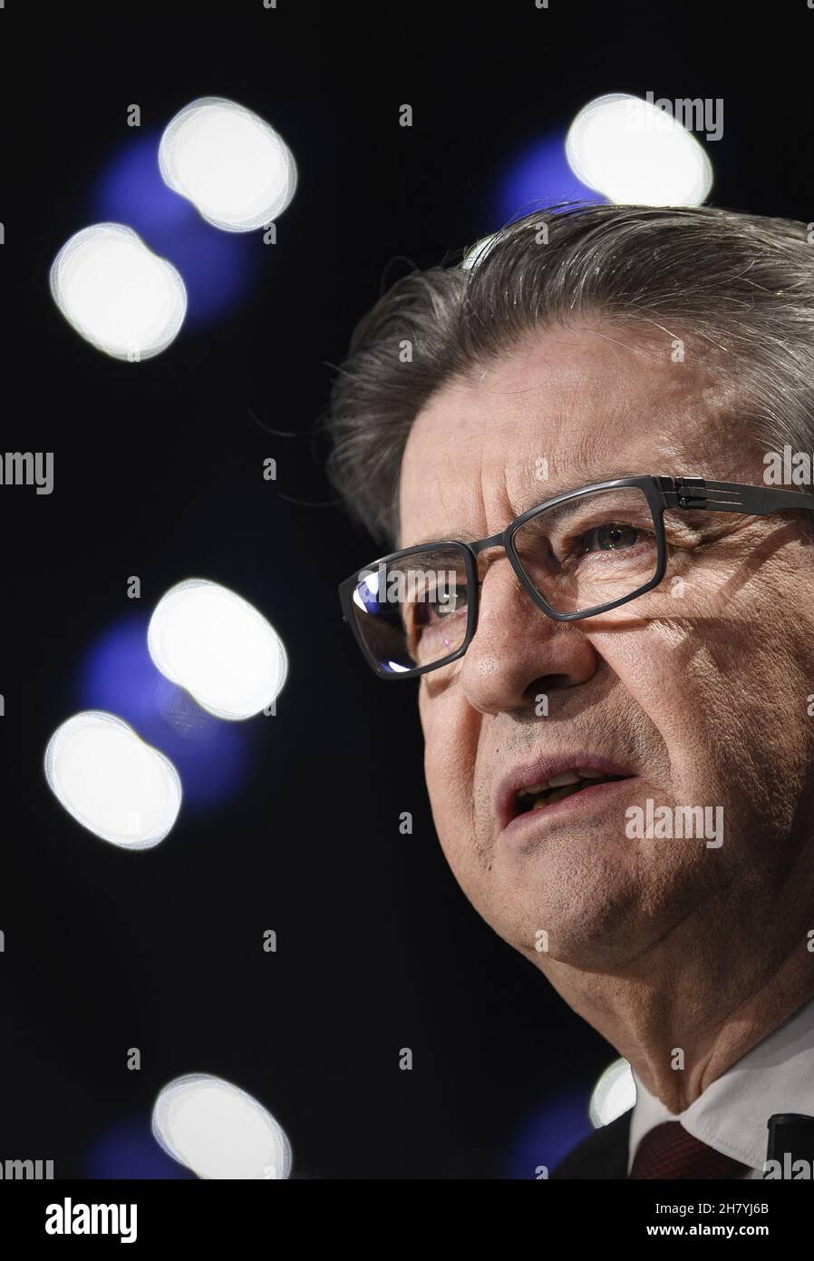 French leftist movement La France Insoumise (LFI)'s presidential ...