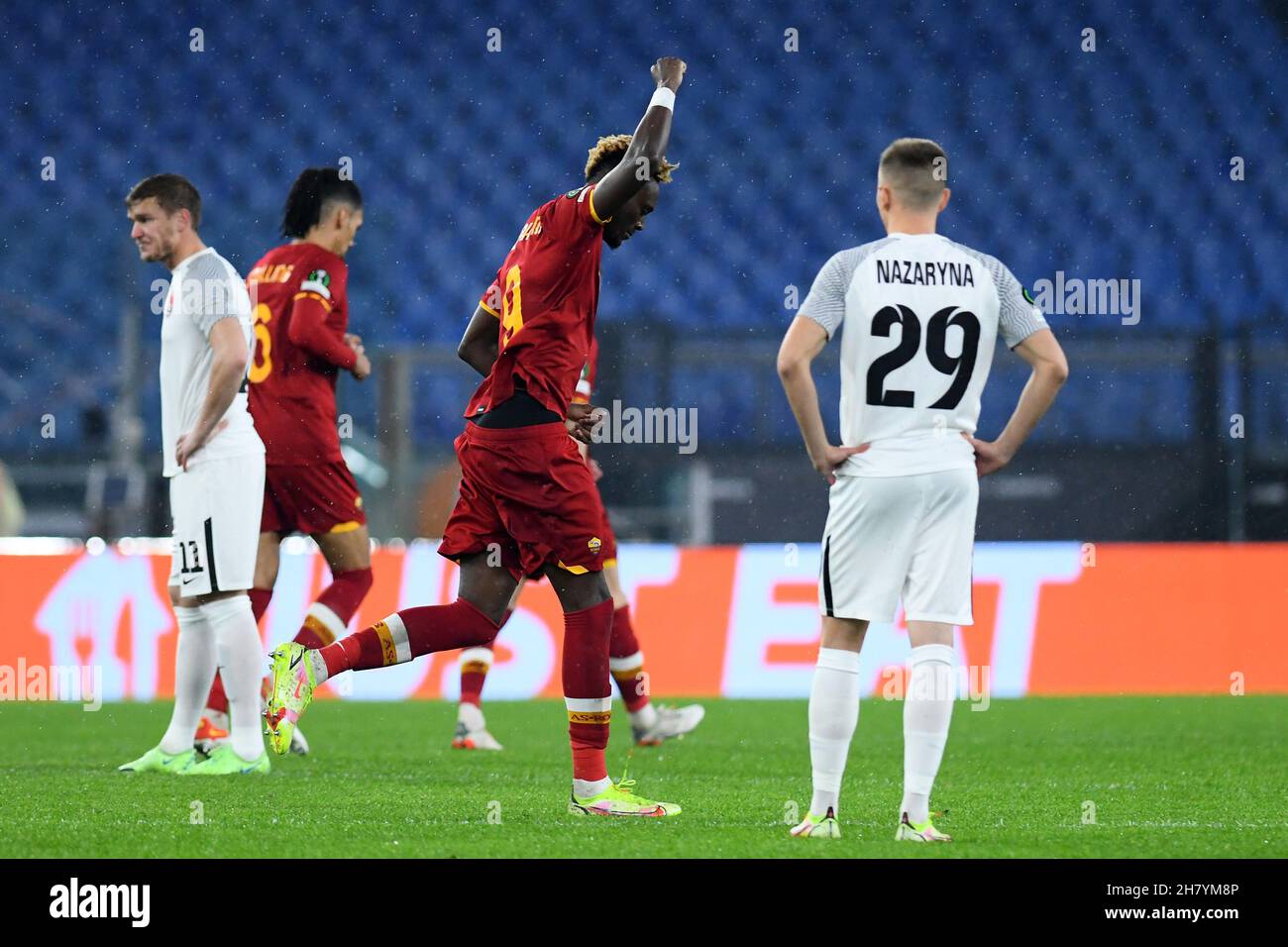 Stadio Olimpico, Rome, Italy. 25th Nov, 2021. Europa Conference League ...
