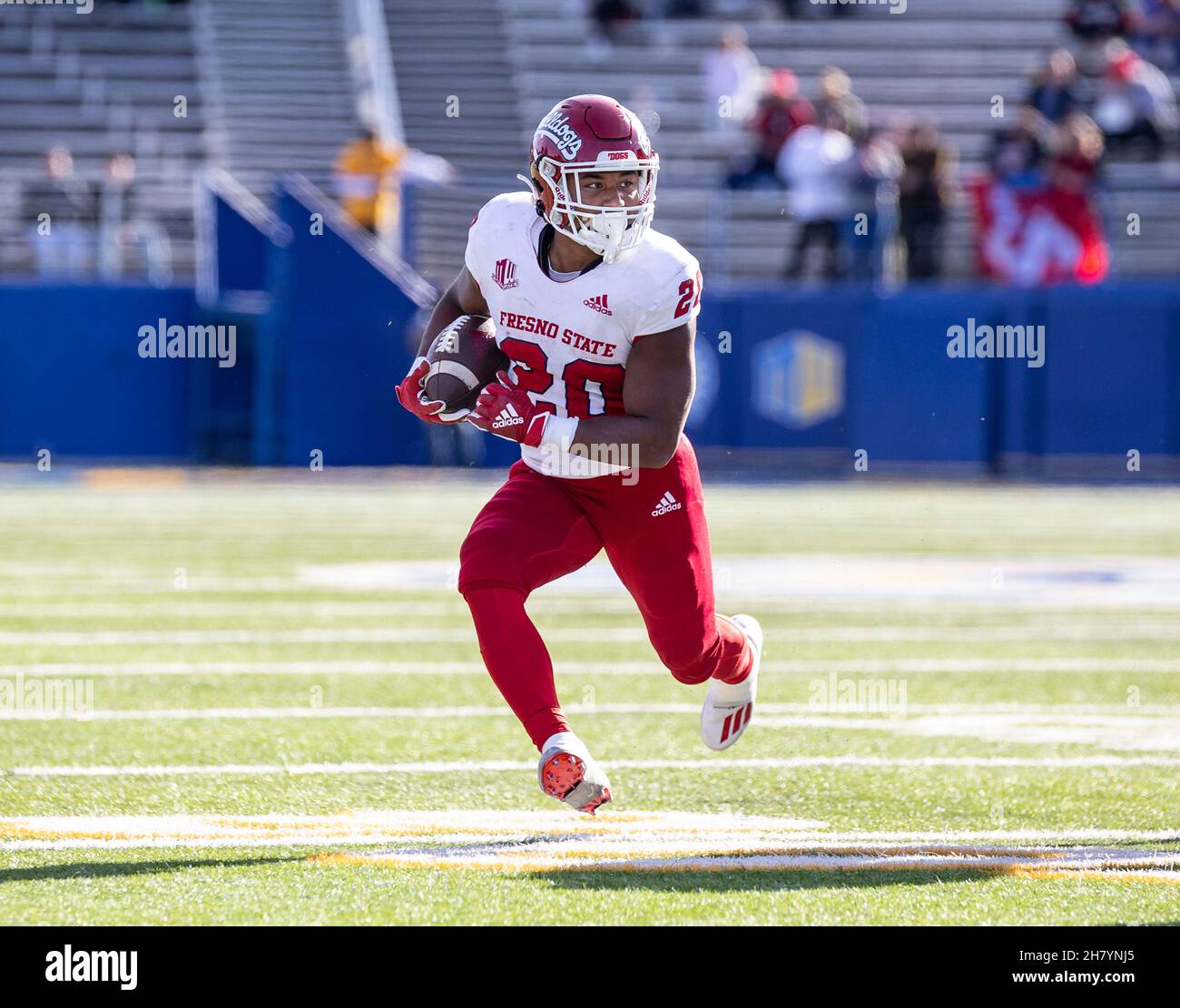 November 25, 2021 San Jose, CA USA Fresno State running back Ronnie ...
