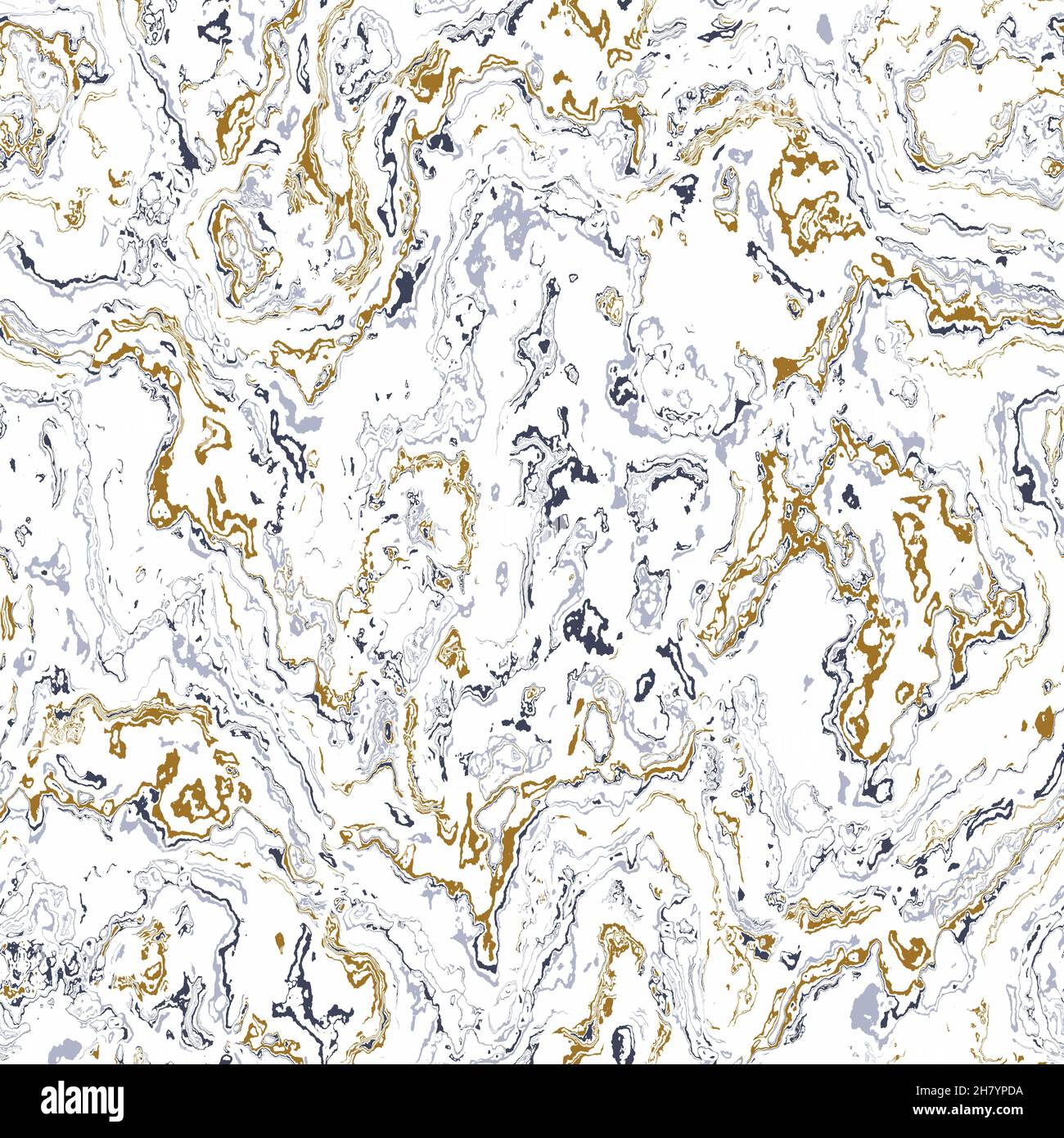 White tonal marbled seamless texture. Irregular pale ink blotch paint ...