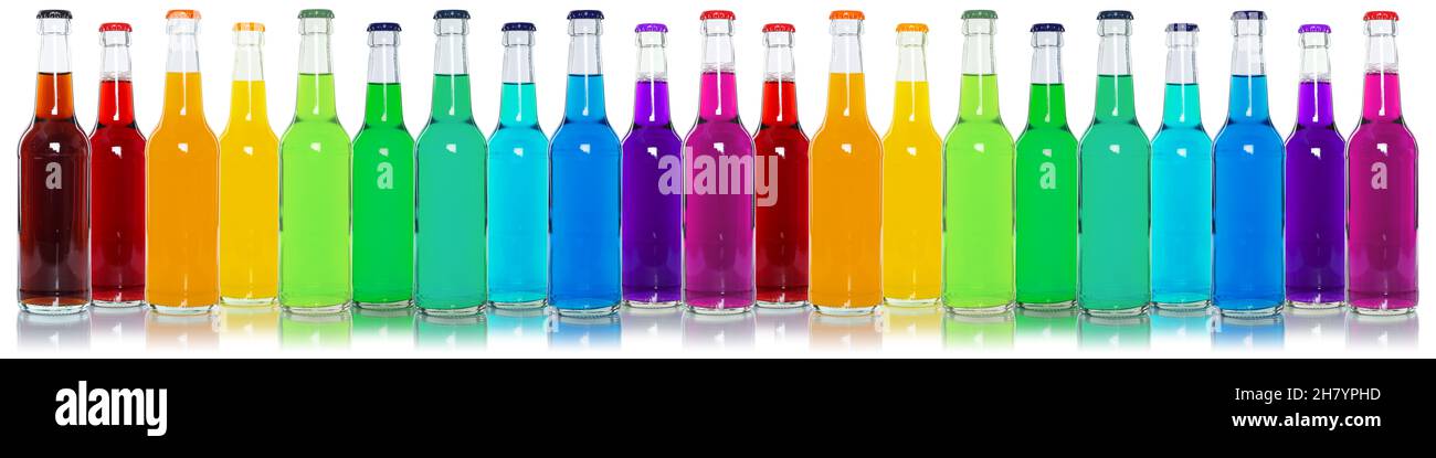 Row of drinks bottle hi-res stock photography and images - Alamy