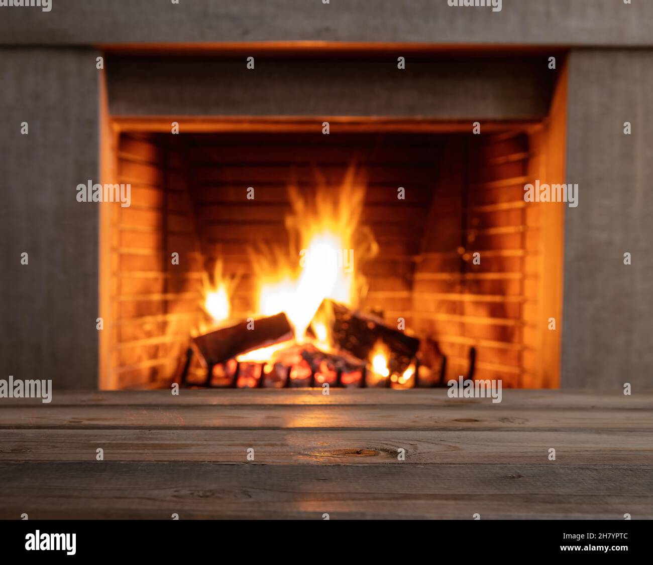 Fireplace Wood Plank Background Plank Wall? Oh, Wait! That Is