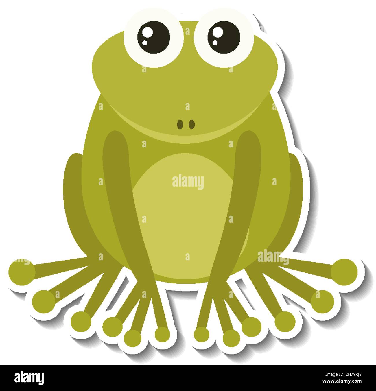 Cartoon fat frog hi-res stock photography and images - Alamy